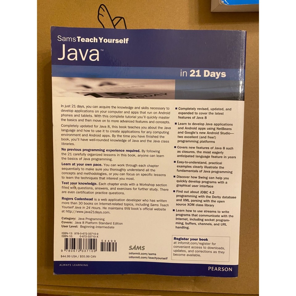 Sams Teach Yourself Java in 21 Days | eBay