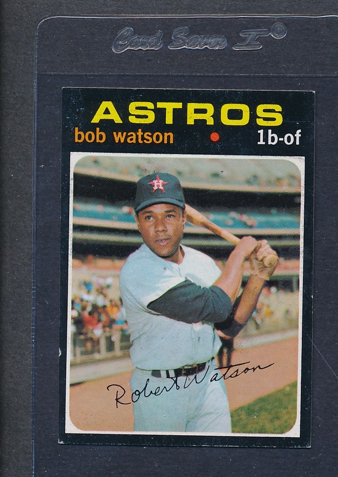 1971 Topps #222 Bob Watson Astros EX *3319 | eBay