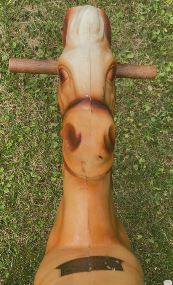 Antique "Wonder Horse Delux" 4-Springs Rocking Bouncing Horse ...