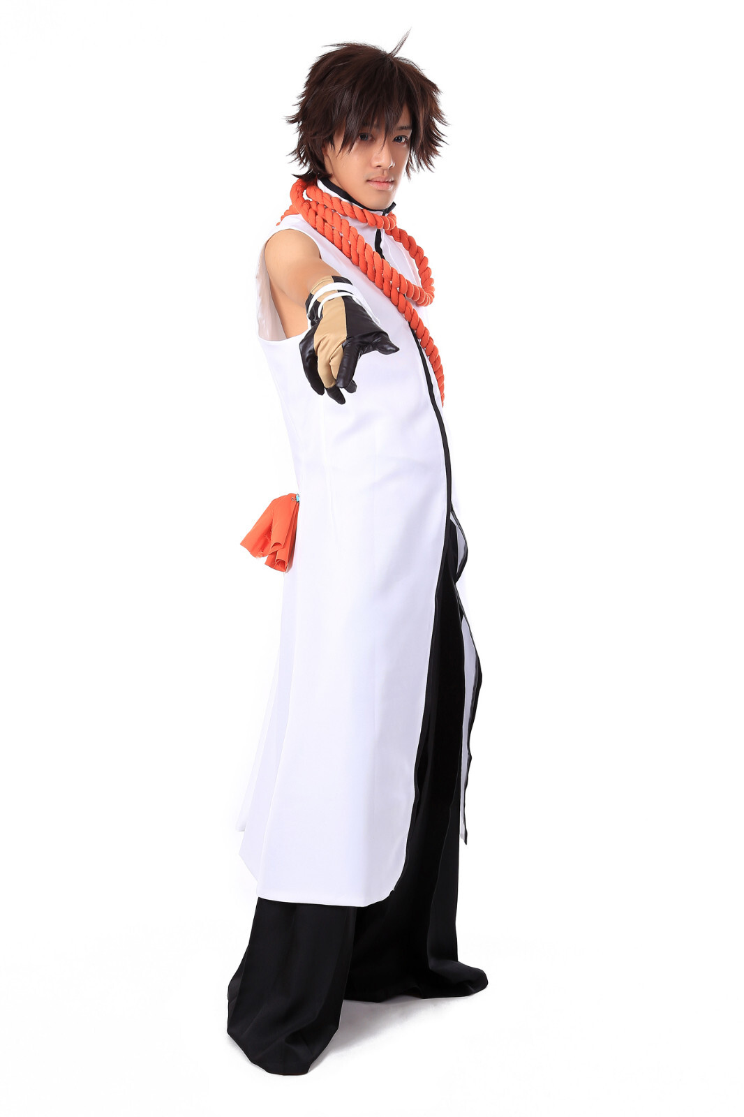 Kaname Tosen Cosplay Halloween Costume Arrancar Commander Set V2 Size ...
