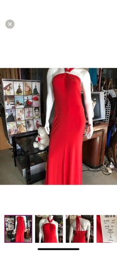 Cache Red Long dress sz S (218$) | eBay