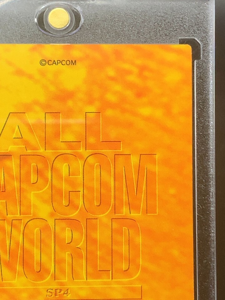 Capcom Girls All Capcom World SP4 Card 1997 Carddass Gilt Lettering | eBay