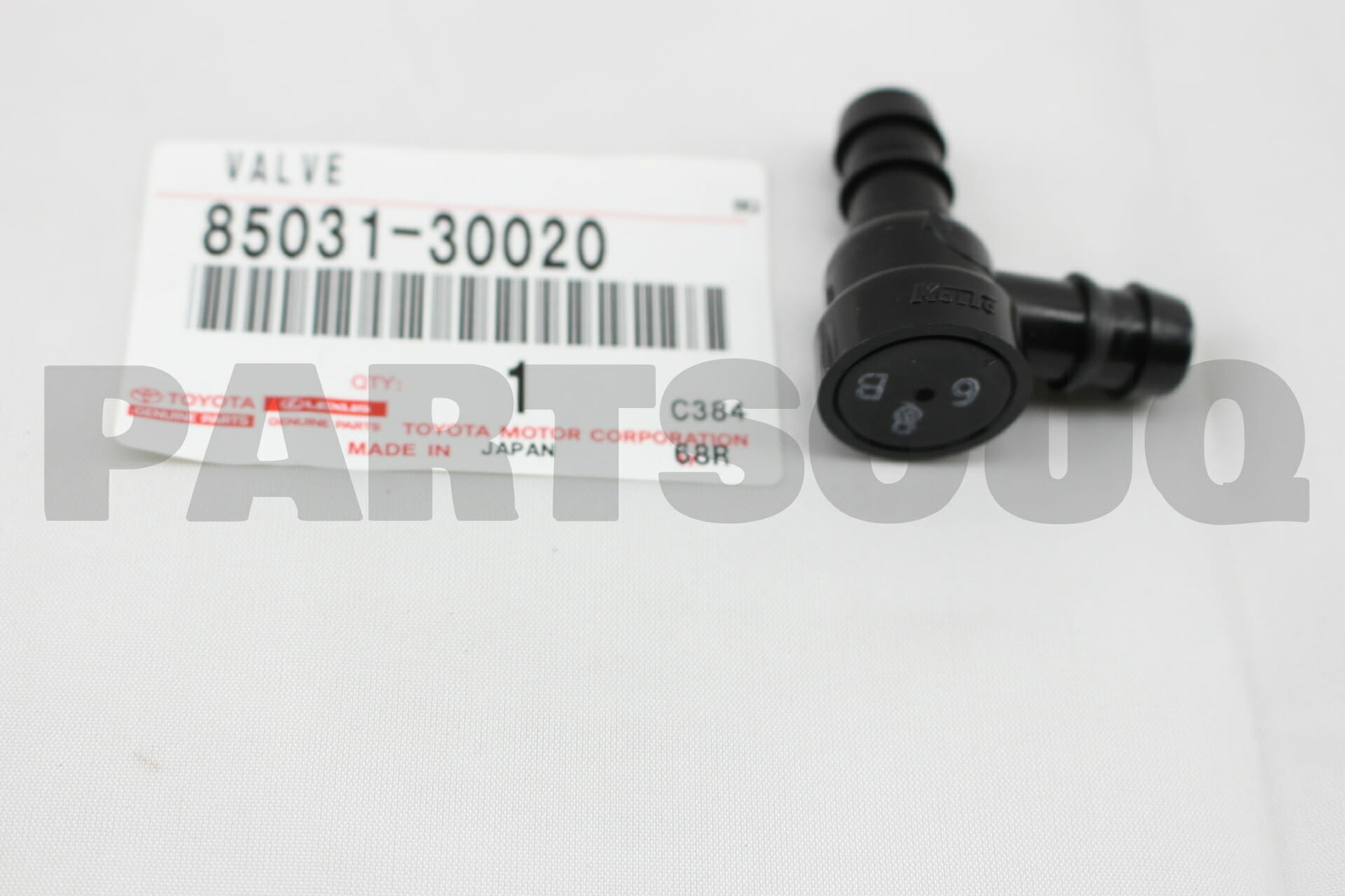 8503130020 Genuine Toyota VALVE, HEADLAMP CLEANER WASHER HOSE 85031 ...