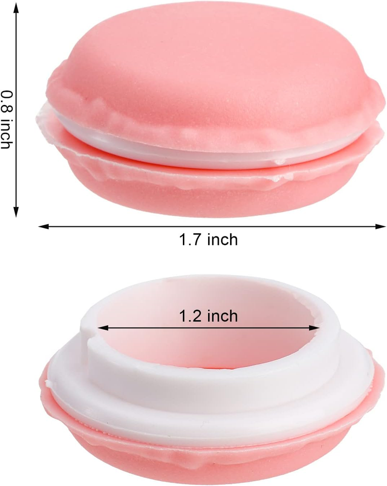 54 Pack Mini Macaron Storage Boxes Jewelry Storage Cases Cute Macaron ...