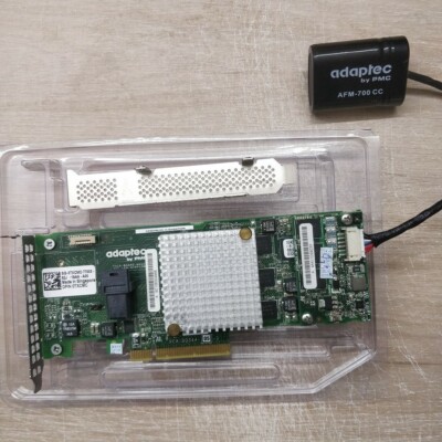 Adaptec ASR-8405 12Gb/s RAID Controller Card + Flash Module SuperCap ...