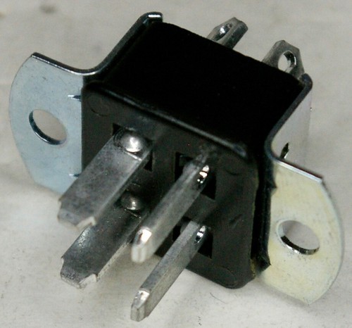 Cinch P-304-AB 4 Pin Plug Connector Chassis Mount | eBay
