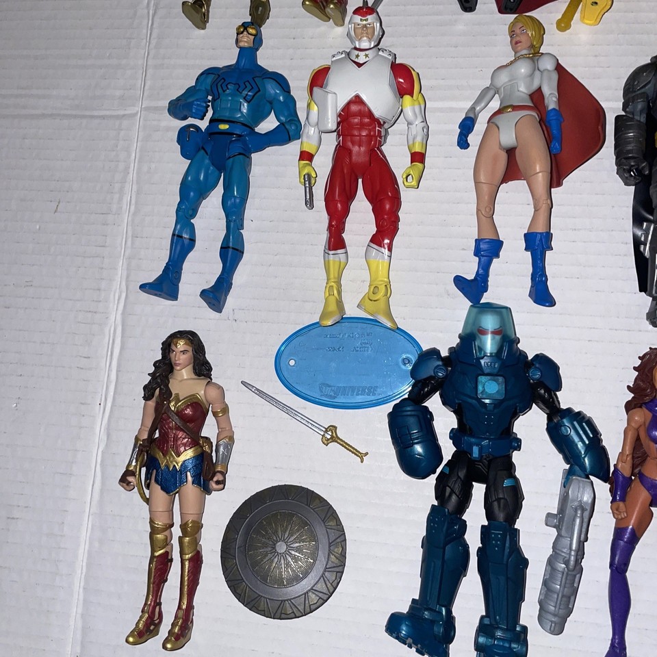 DC CLASSICS UNIVERSE DCUC MATTEL ADAM STRANGE STARFIRE BLUE BEETLE ...