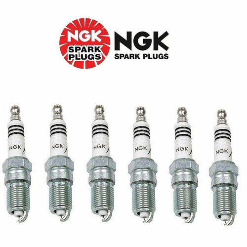 6-PCS New NGK 7164 IRIDIUM IX Resistor Performance Power Spark Plugs ...
