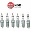 6-PCS New NGK 7164 IRIDIUM IX Resistor Performance Power Spark Plugs ...