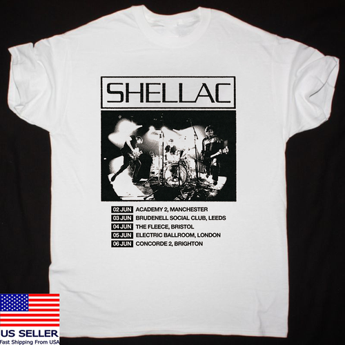 Shellac Band 2024 UK tour Short Sleeve T Shirt Full Size S-5XL SO310 | eBay