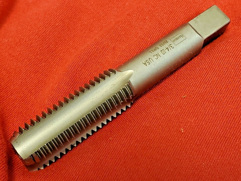 Various Brands SAE Hand Tap Carbon Steel 1/4" to 1" NC & NF Taper Plug ...