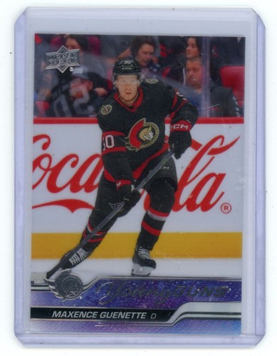 Maxence Guenette 2023-24 Upper Deck Young Guns Clear Cut (RBou) #455 ...