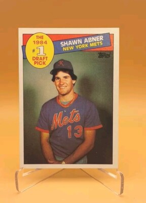 1985 Topps Baseball #282 Shawn Abner #1 Draft Pick | eBay