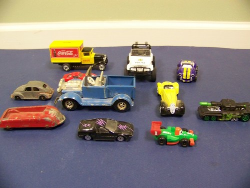 Antique Metal Car Die Cast Toy Lot &Modern Cars-Topper, Tootsietoy ...