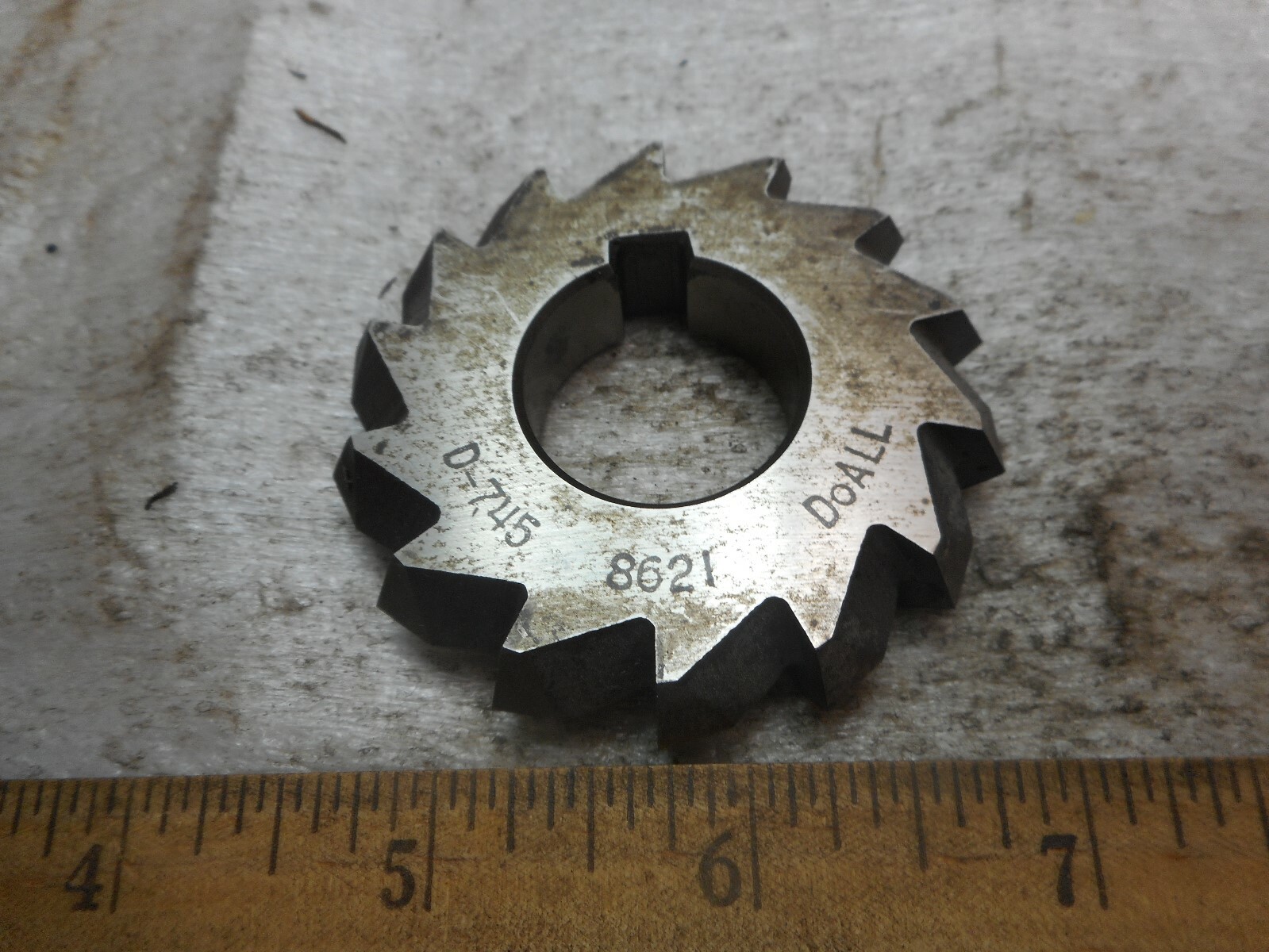 DOALL 2 1/2" x 1/2" x 1" 135 DEG. DOUBLE BEVEL TOOTH Side Milling ...