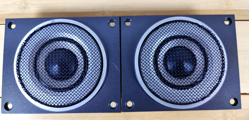 (pair) JVC HSA0709-01BCS Mid Speaker 6 Ohm - RARE - Pulled from JVC ...