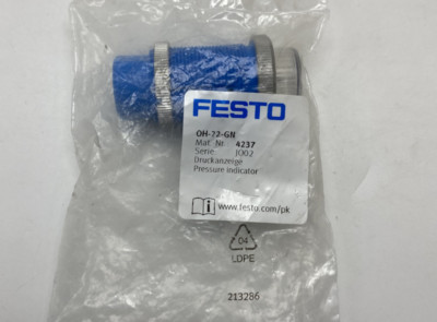 1PC NEW FESTO Pressure indicator indicator OH-22-GN 4237 Free shipping ...