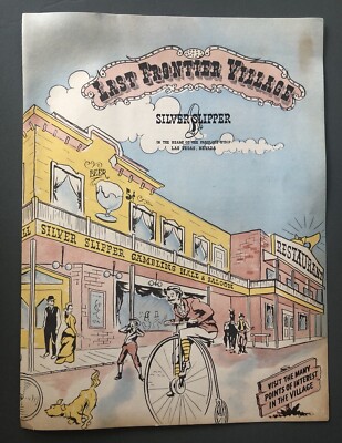 Vintage Restaurant Menu LAST FRONTIER VILLAGE Las Vegas Souvenir Menu ...