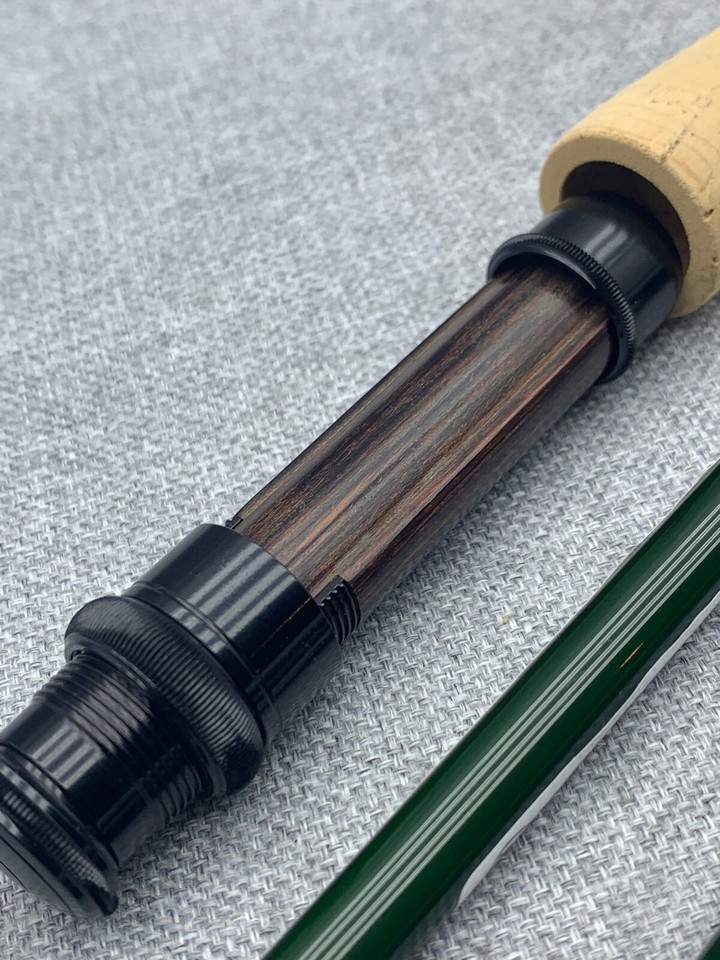 4pc 8’6” 5wt fly rod building kit with Olympic Green- RAINSHADOW UNITY ...