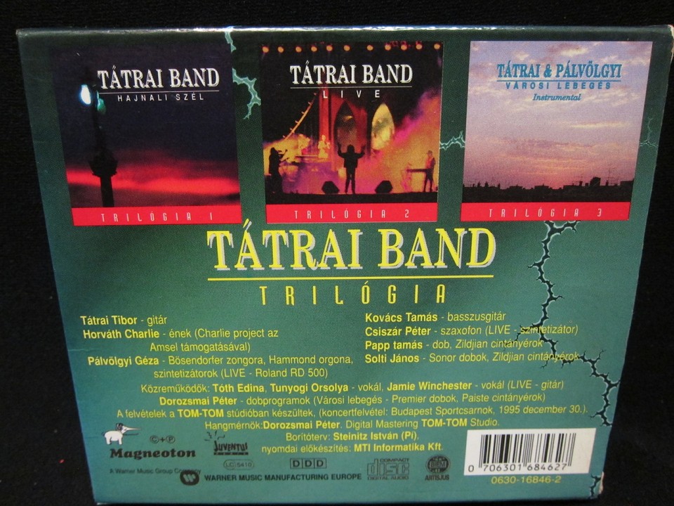 Tatrai Band - Trilogia - Hungary 3CD Box - VG+/NM/NM - New Case!!!!! | eBay
