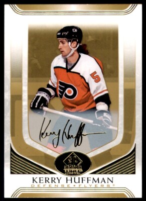 2020-21 SP Signature Edition Legends Gold Foil #289 Kerry Huffman ...