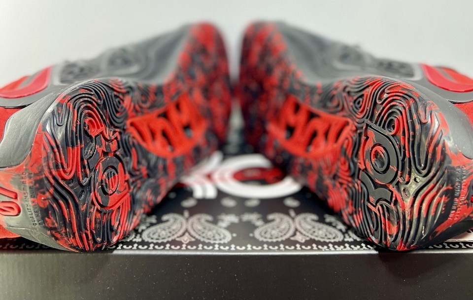 NEW Nike KD 15 Bred Black University Red | Men's Size 14 | DC1975-003 ...