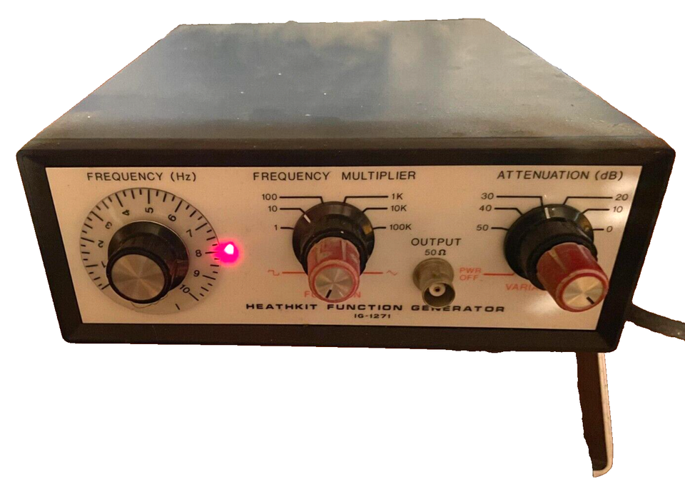 HEATHKIT IG-1271 FUNCTION GENERATOR TEST EQUIPMENT | eBay