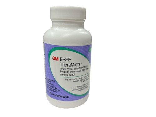 3M TheraMints 100% Xylitol Sweetened Mints Mint Flavor 520 Pieces EXP 1 ...