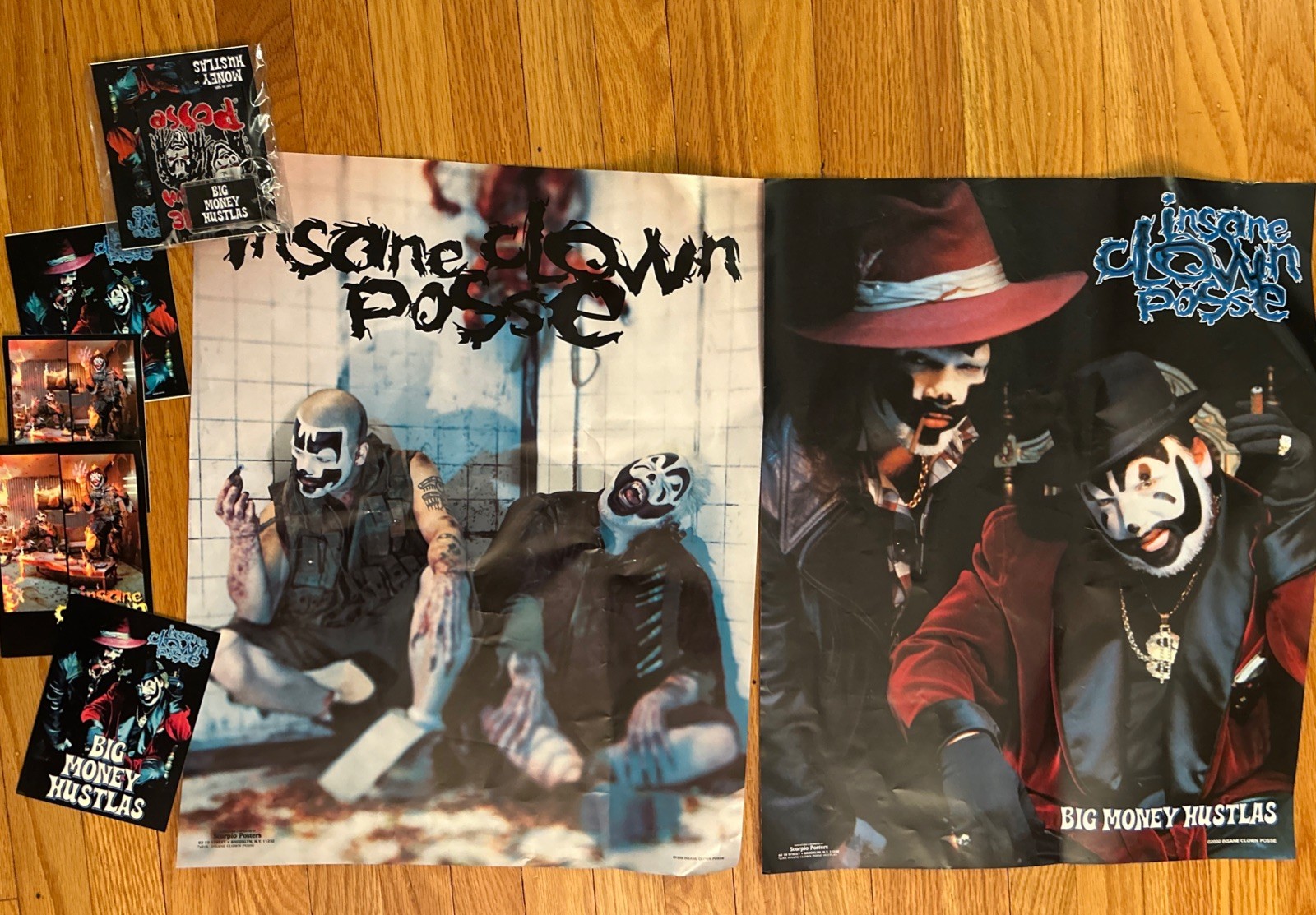 Vintage Insane Clown Posse Poster Rare 1999 ICP Juggalo Lot X 2 ...
