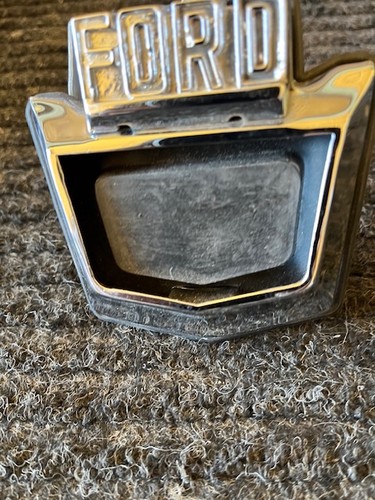 1957 Ford Custom trunk lock bezel and horn button | eBay