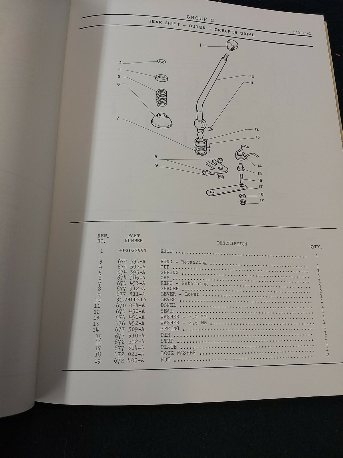 Oliver 1265 tractor parts book catalog manual d3 | eBay