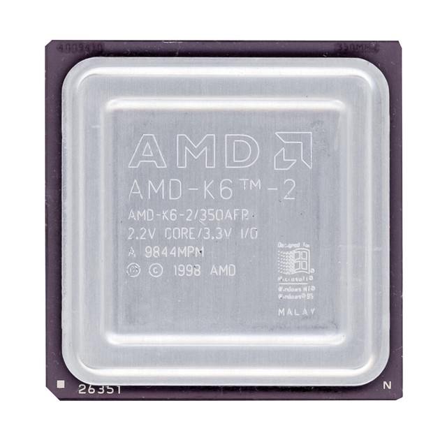 AMD K6-2 - 350 MHz (AMD-K6-2/350AFR) Processor for sale online | eBay