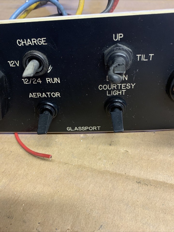 Bass Boat Front Flush Mount Switch Trolling Motor Control Panel | eBay