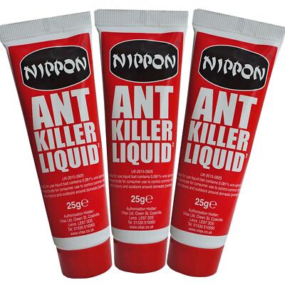 Nippon Ant Killer Liquid 25g Controls Ants Around The Home Destroys ...