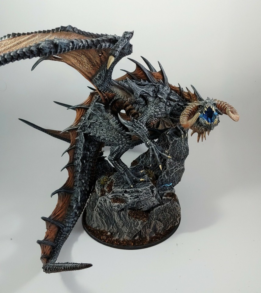 Black Dragon miniature - DnD miniatures RPG dungeons and dragons D&D | eBay