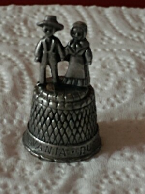 Amish People Thimble, Pewter | eBay