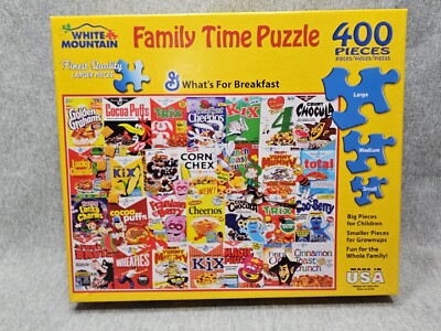 White Mountain 400 piece puzzle General Mills What’s for Breakfast ...
