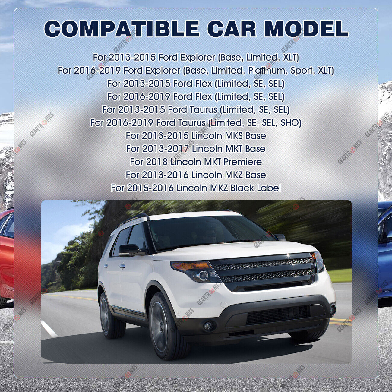 Catalytic Converter Set w/Upstream+Downstream Sensor For 2013-2019 Ford ...