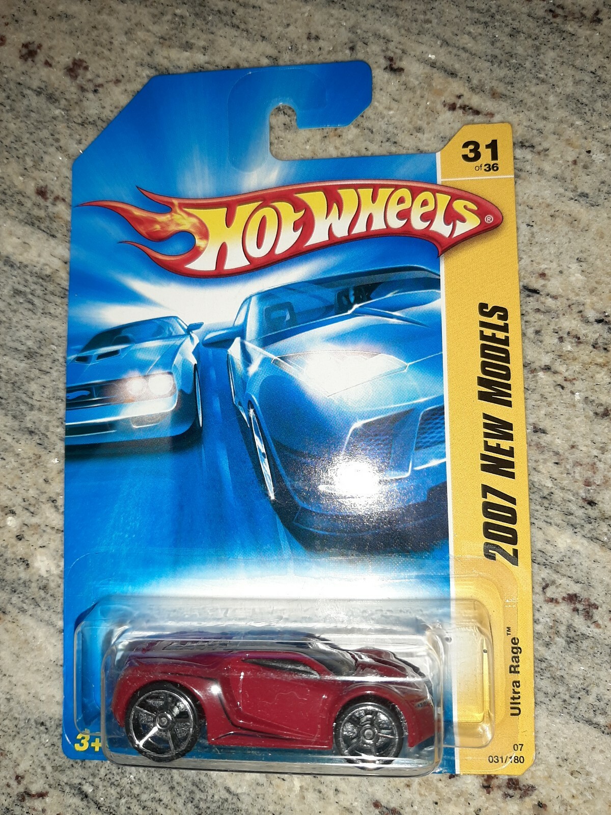 Hot Wheels Ultra Rage, 2007 New Models, Red, 31/180 (B4) | eBay