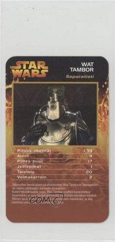 2005 Top Trumps Specials - Star Wars Episode 1-3 Finnish Wat Tambor ...