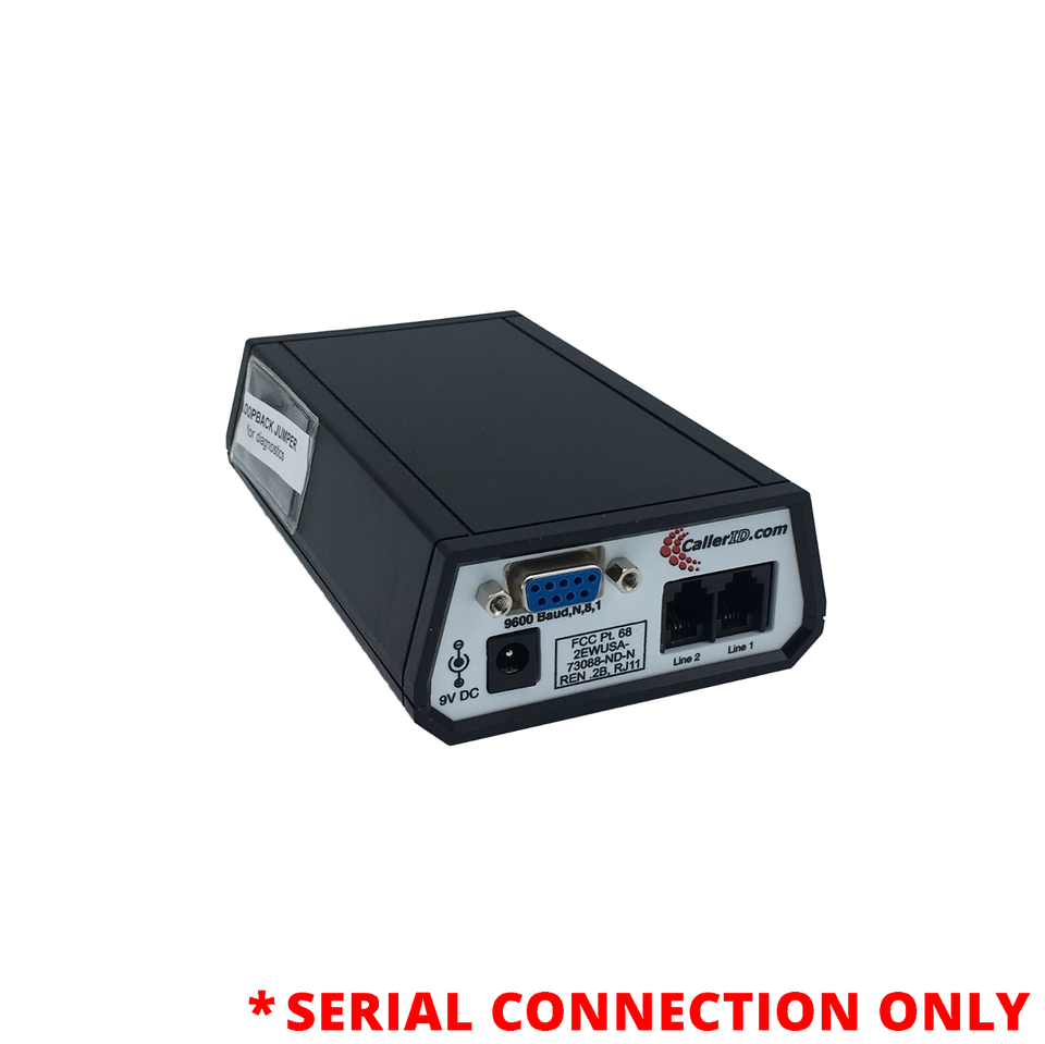 Open box Whozz Calling? — 2 Line Caller-Id — Serial-to-USB Connection ...