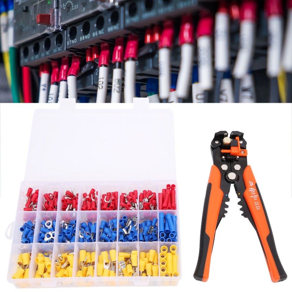 Durable Cold Press Wire Connectors 3400pcs Marine Automotive Multi ...