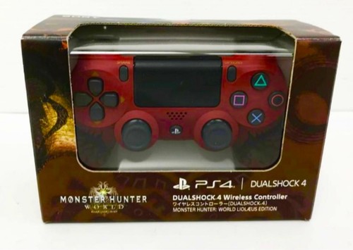Sony DualShock 4 PS4 Controller Monster Hunter World Liolaeus Edition ...