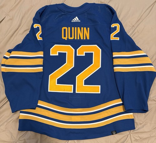 Buffalo Sabres Jack Quinn Home Set 4 2023-24 RJ Patched Game Worn ...