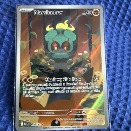 Pokemon TCG Mega Evolution Marshadow 146/132 IR ENGLISH SEE DESCRIPTION ...
