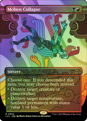 MTG FOIL Molten Collapse - The Lost Caverns of Ixalan #342 | eBay