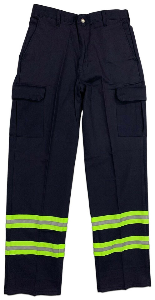Red Kap Pants Reflective High Visibility (Hi Vis) Cargo Pocket Work ...