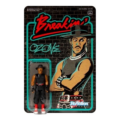 Ozone Breakin 1984 Movie Breakdance Retro 3 3/4 Inch ReAction Figur ...