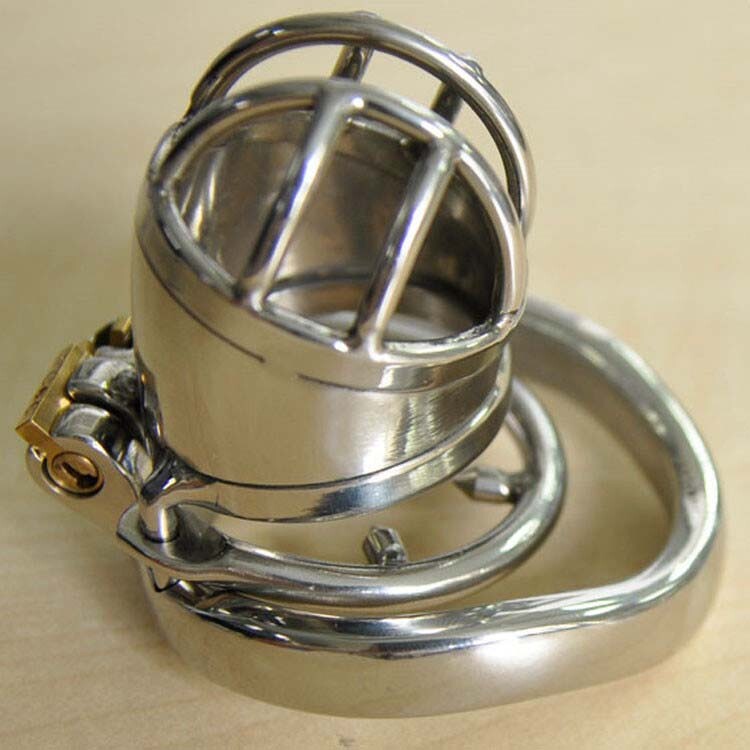 2024 Male Stainless Steel Metal Chastity Belt Cage Device Restraint ...