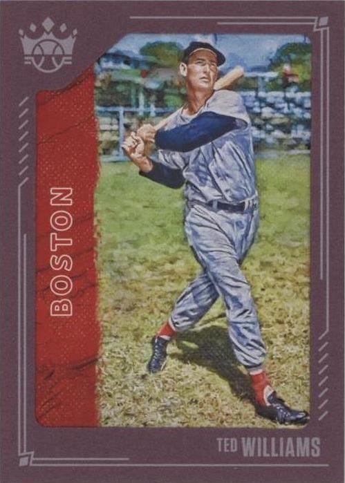 2021 Panini Diamond Kings - Ted Williams #13 Plum Framed for sale ...